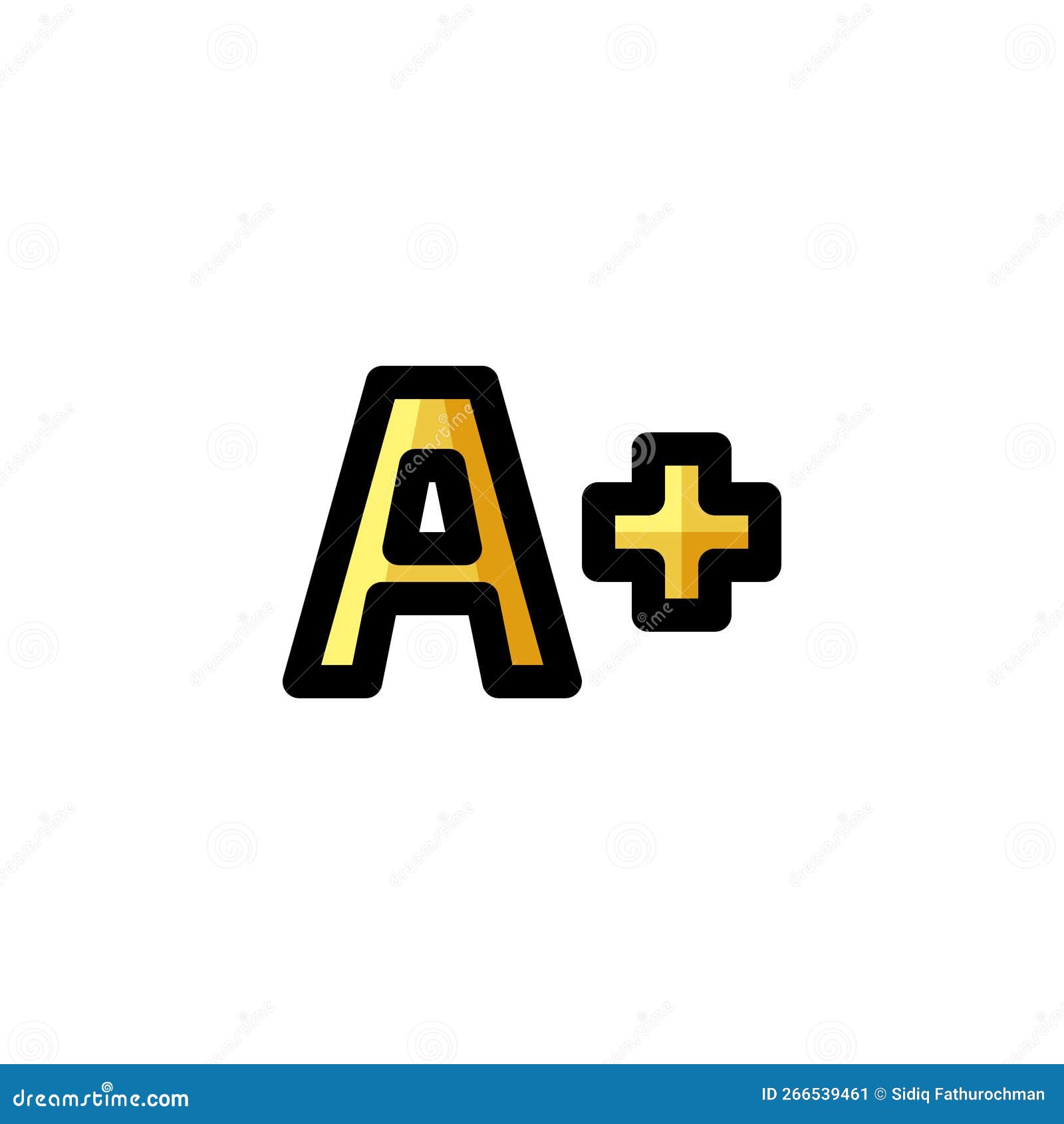 Score Icon stock vector. Illustration of knowledge, mark - 266539461