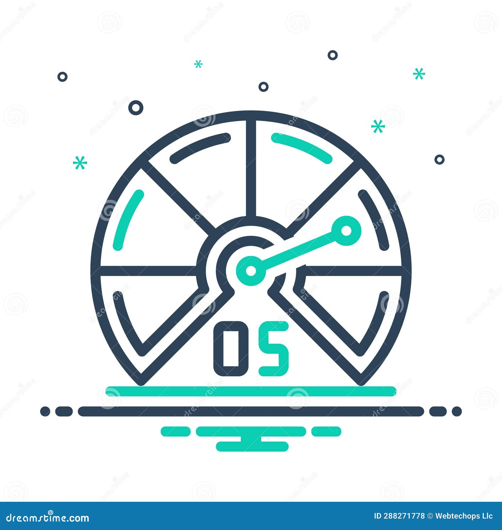 Mix Icon for Score, Level and Casino Stock Vector - Illustration of ...