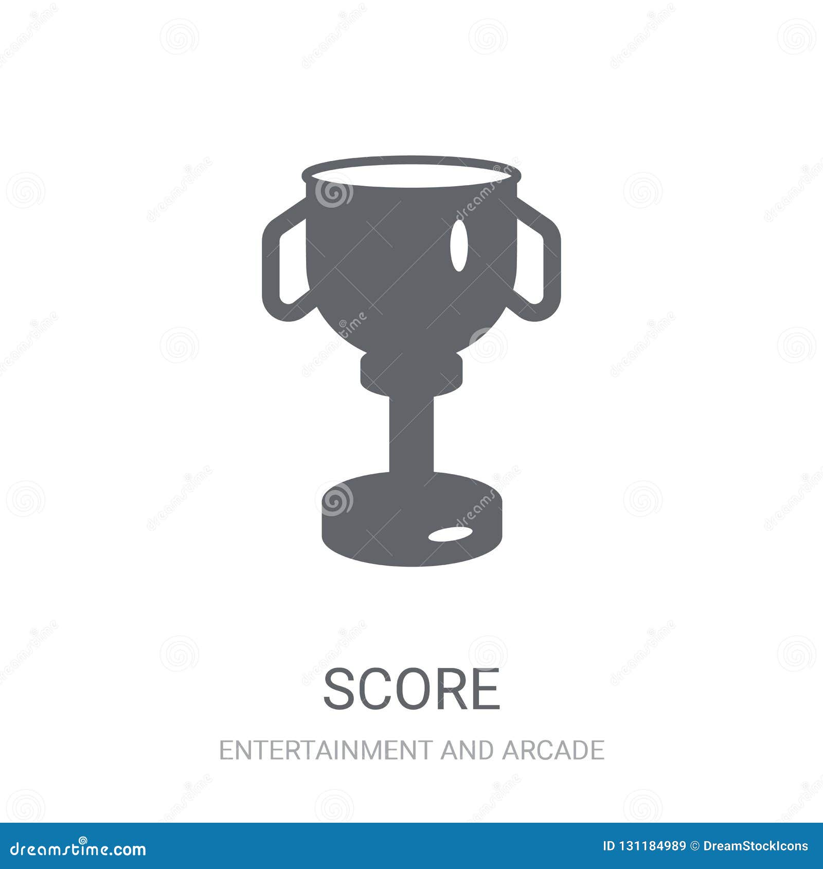 Score Icon. Trendy Score Logo Concept on White Background from E Stock ...