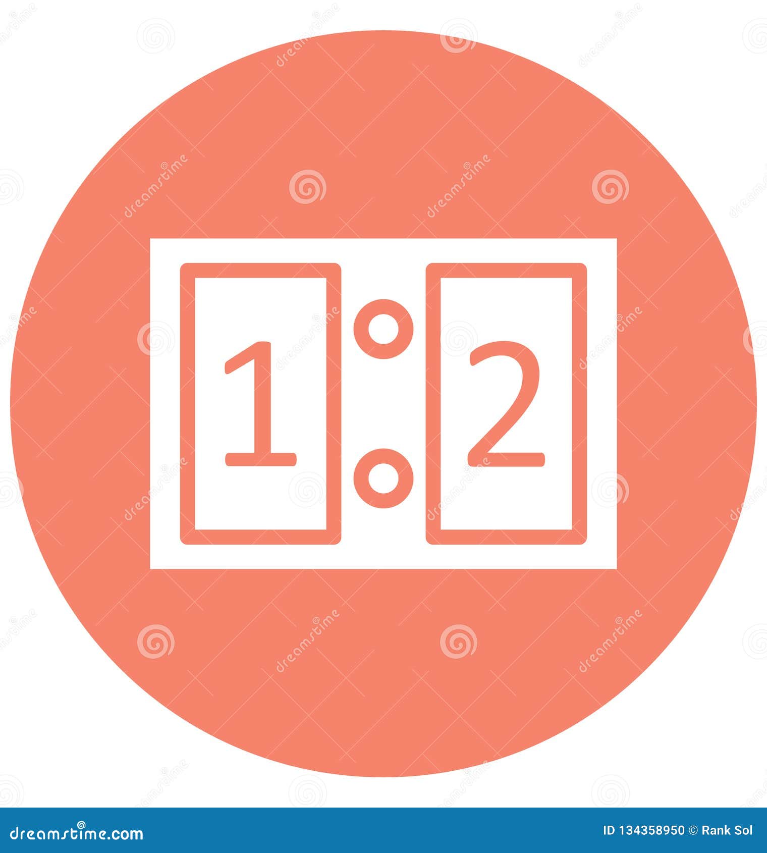 Scoreboard, Counts Vector that Can Be Easily Modified or Edit Stock ...