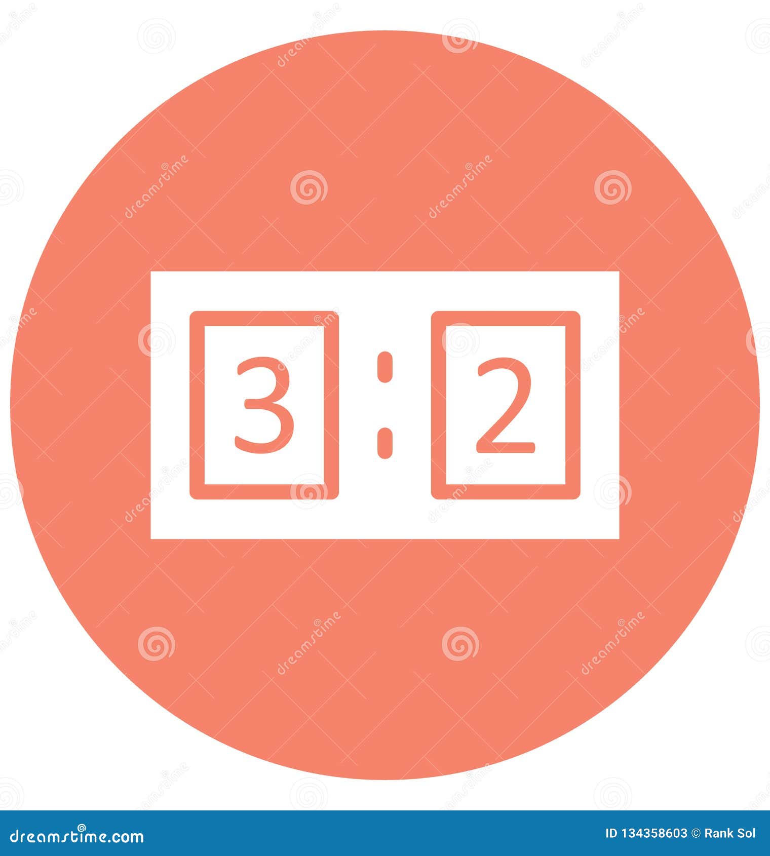 Scoreboard, Counts Vector that Can Be Easily Modified or Edit Stock ...