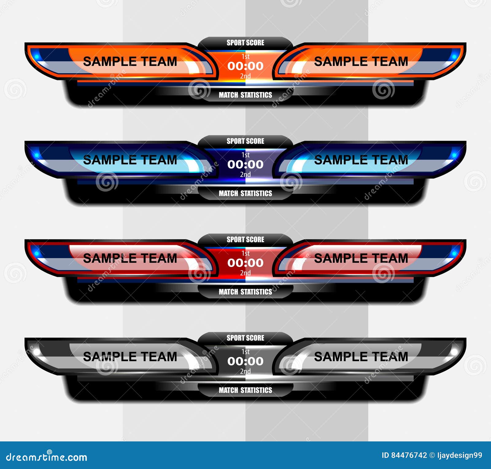 Scoreboard football soccer stock vector. Illustration of score - 84476742