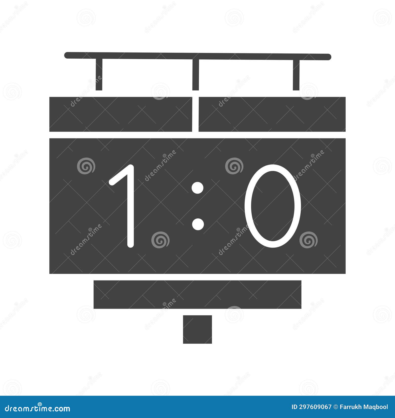Scoreboard Icon Vector Image. Stock Illustration - Illustration of ...