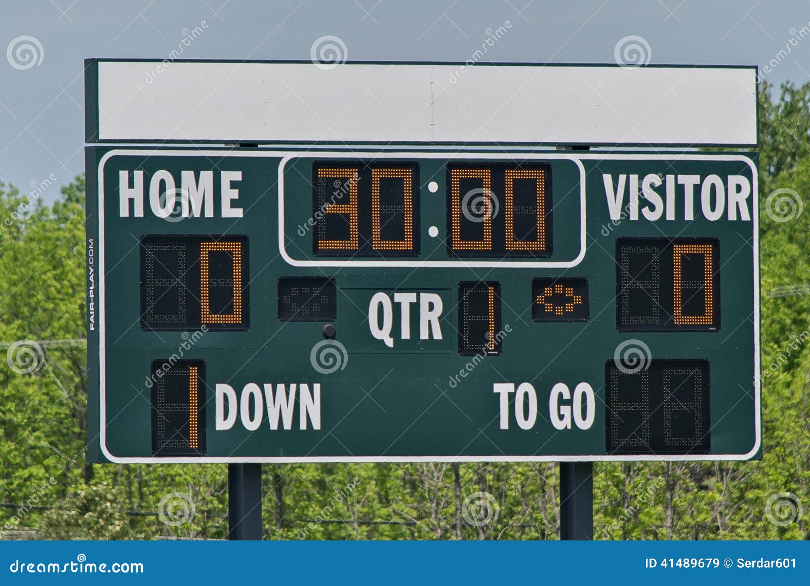 Scoreboard stock image. Image of garden, scoreboard, bench - 41489679