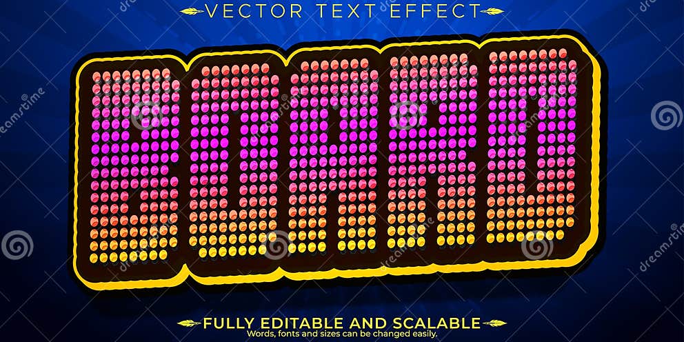 Scoreboard Text Effect, Editable Score and Leaderboard Customizable ...
