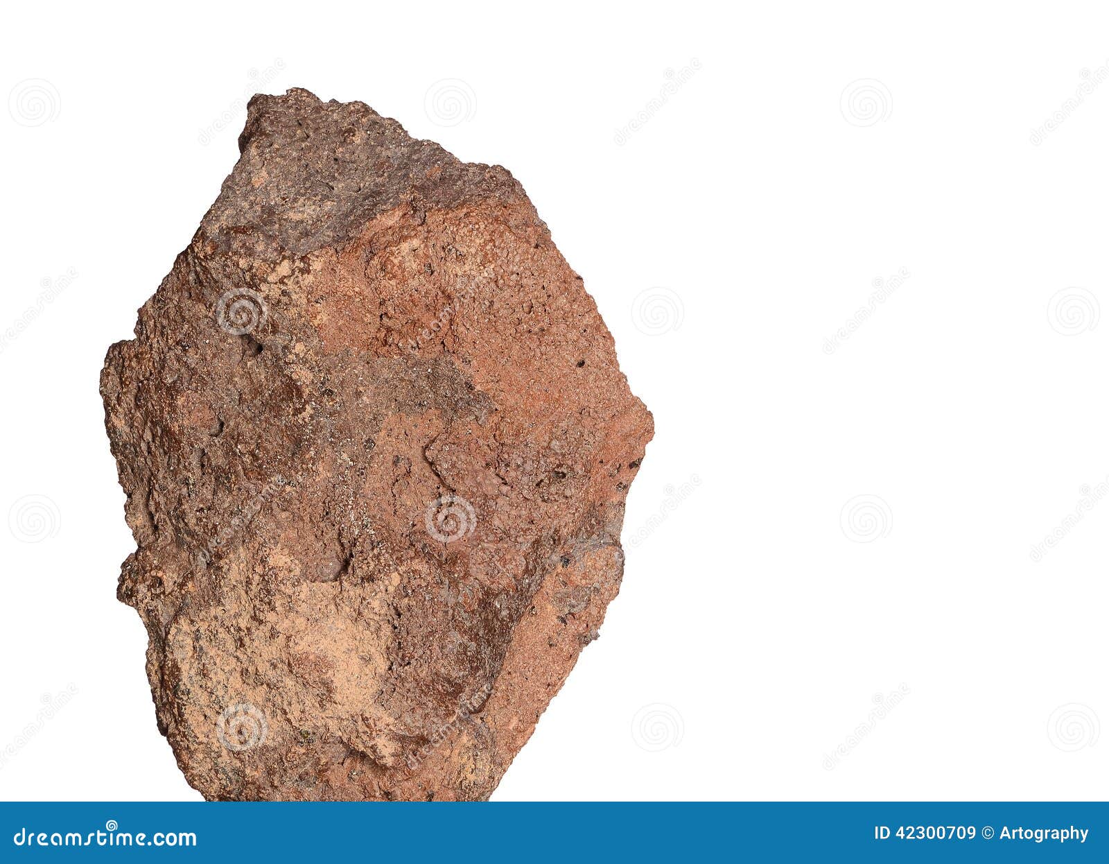 Scoria stock image. Image of isolated, rock, closeup - 42300709