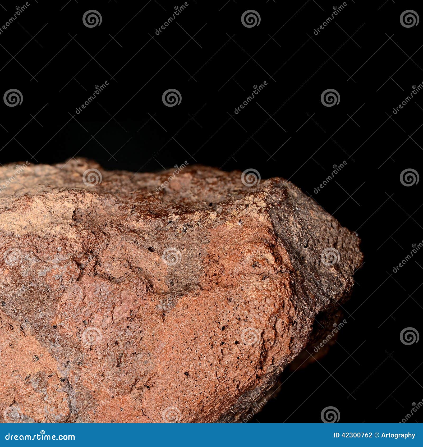 Scoria stock photo. Image of stone, micro, brown, macro - 42300762