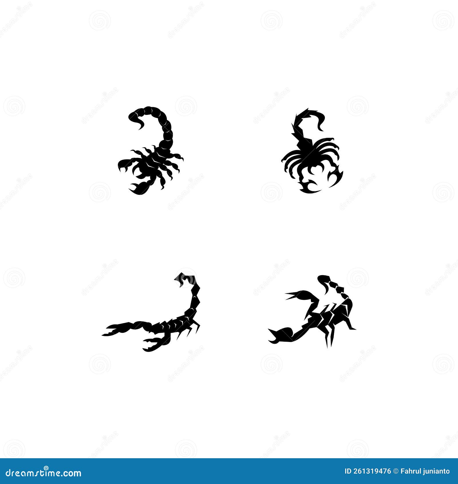 Scorpio Icon and Symbol Vector Template Stock Vector - Illustration of ...