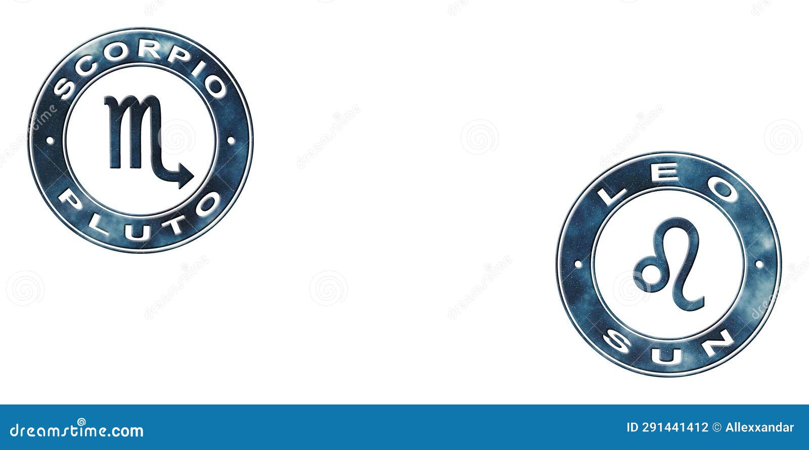 Scorpio and Leo Compatibility Stock Illustration - Illustration of ...