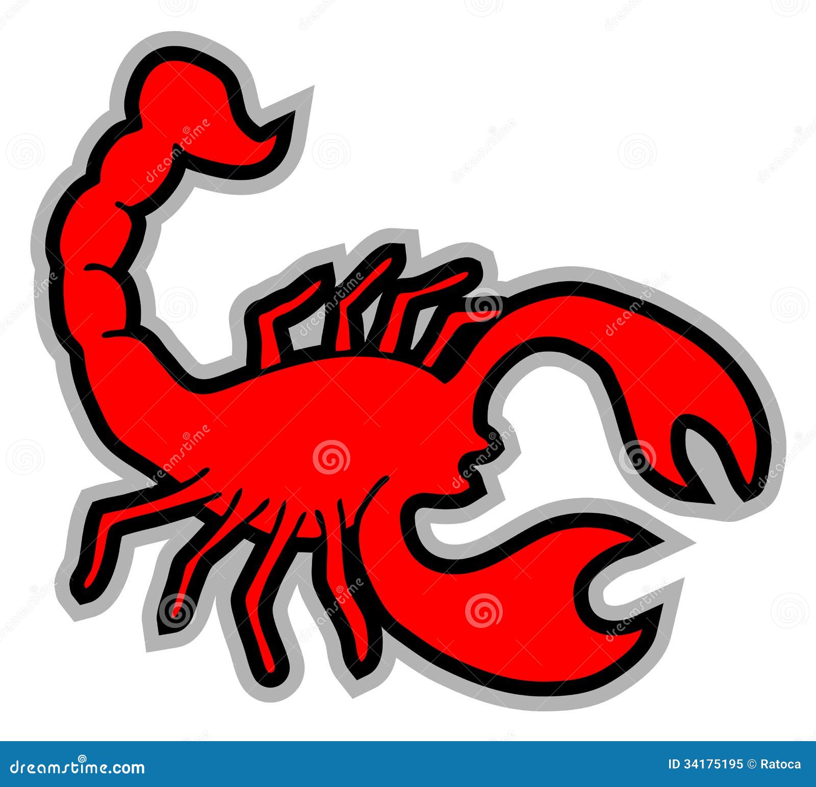 Red Scorpion Symbol