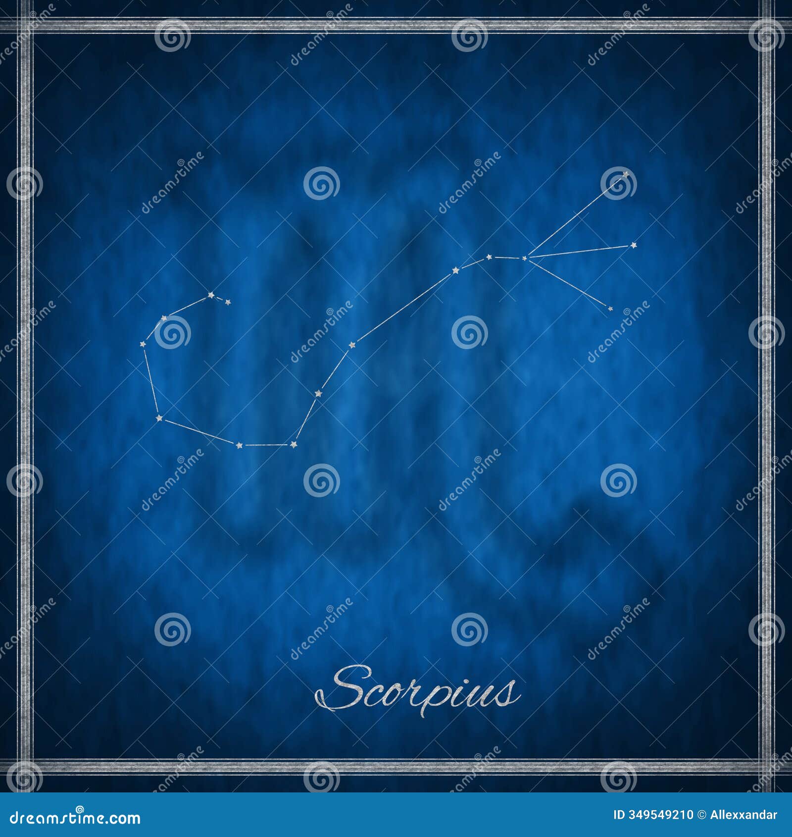 Scorpio Zodiac Sign, Scorpio Symbol Stock Illustration - Illustration ...