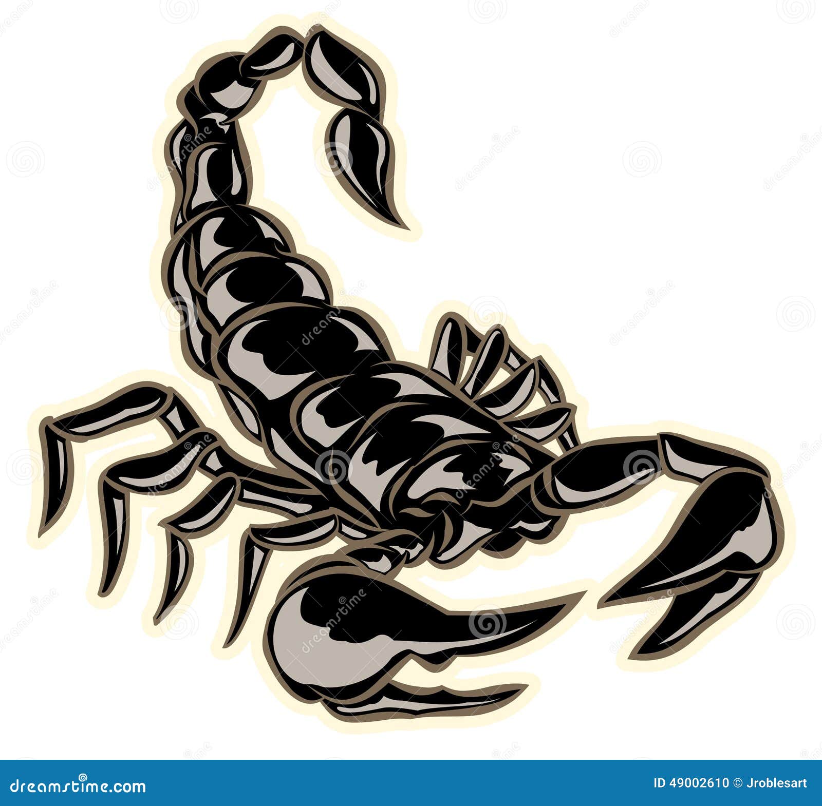 Scorpion Stock Vector - Image: 49002610
