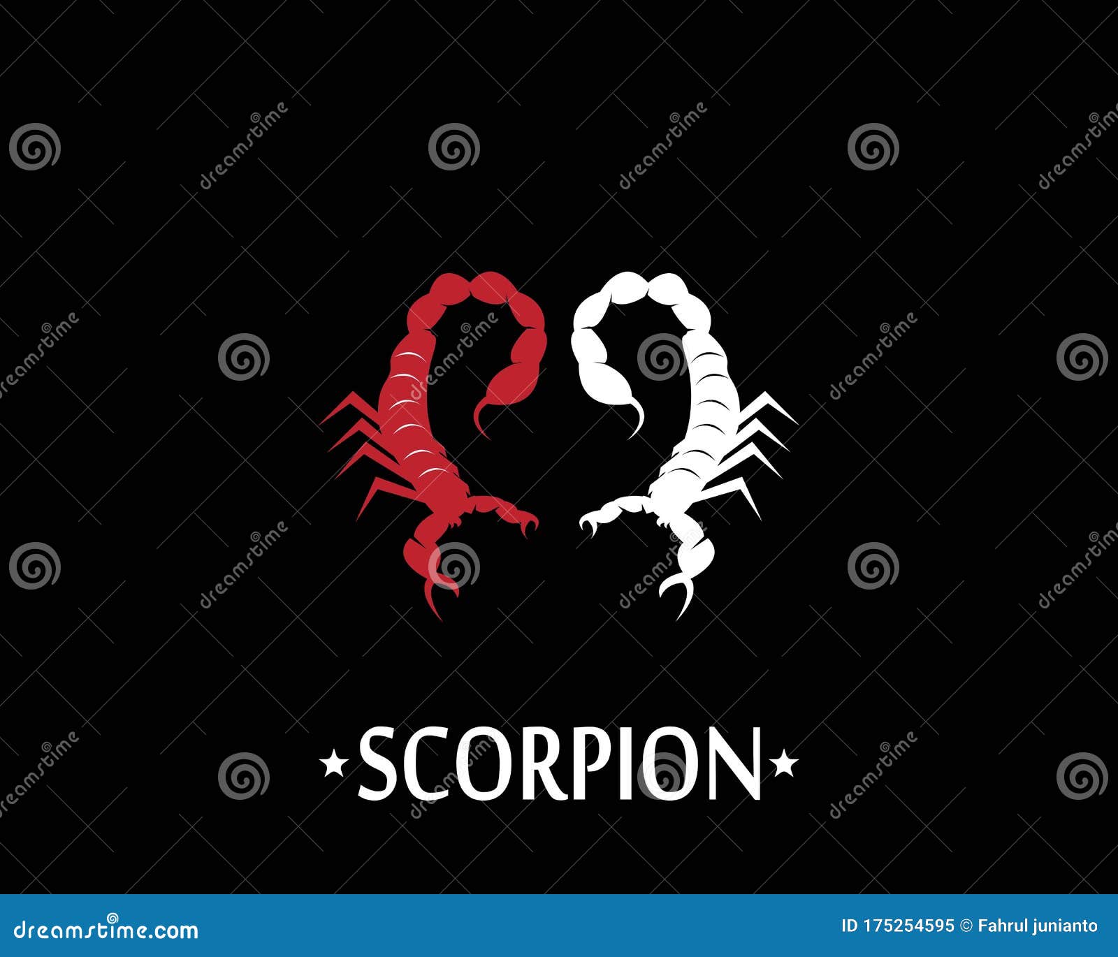 Scorpion Icon and Symbol Vector Illustration Stock Illustration ...
