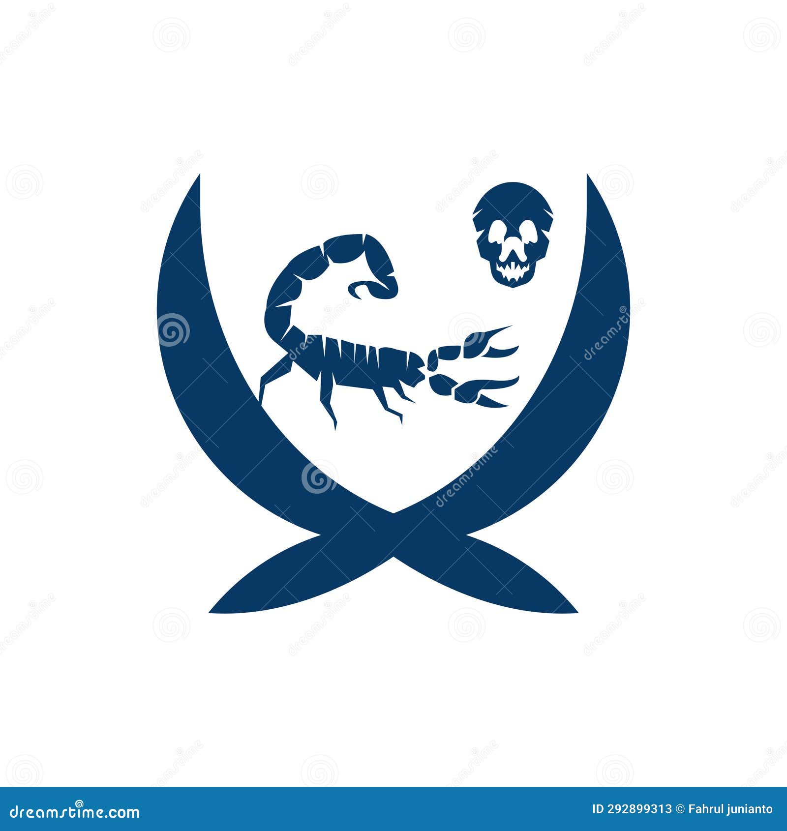 Scorpion Icon and Symbol Vector Template Stock Illustration ...