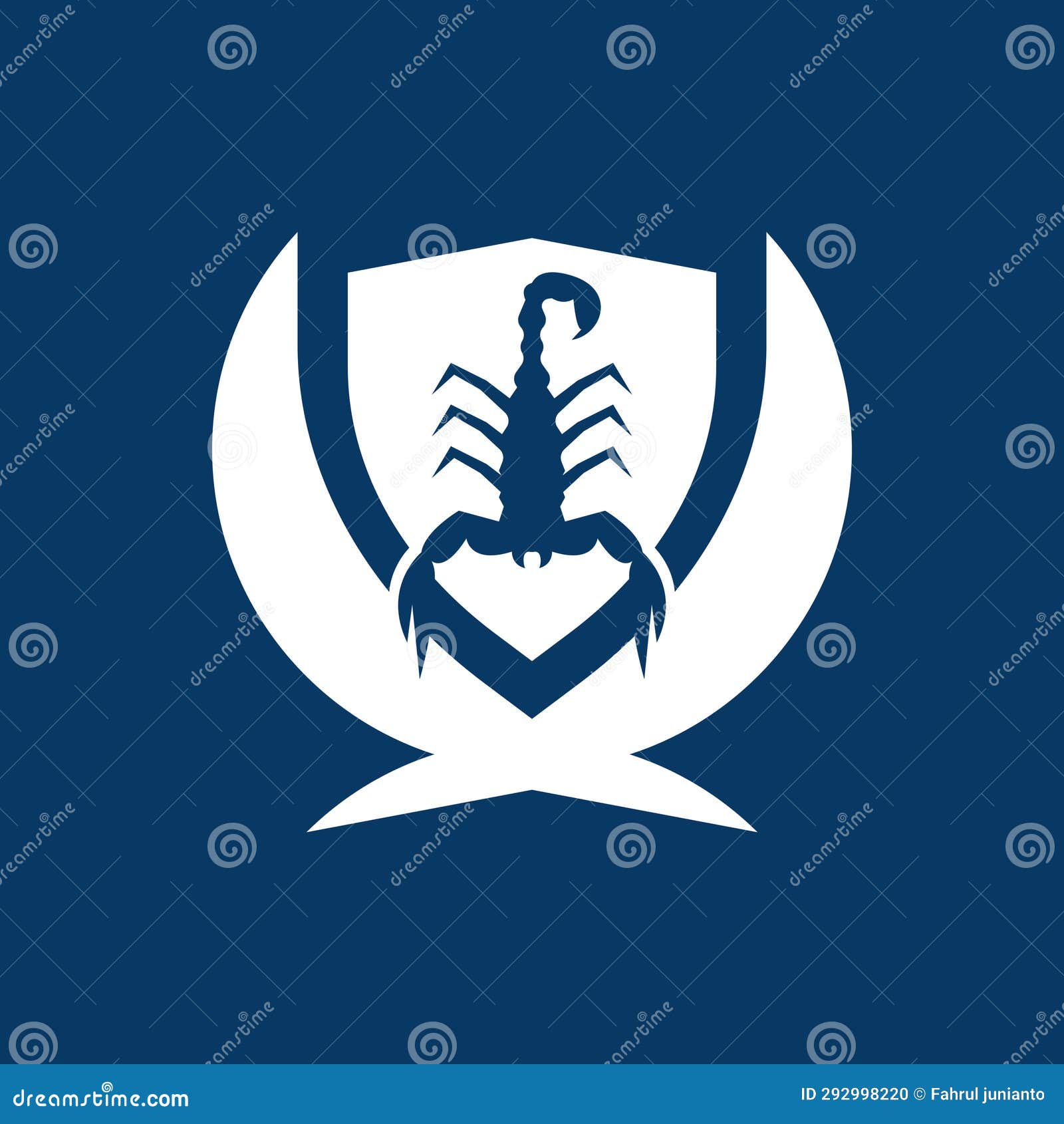 Scorpion Icon and Symbol Vector Template Stock Illustration ...