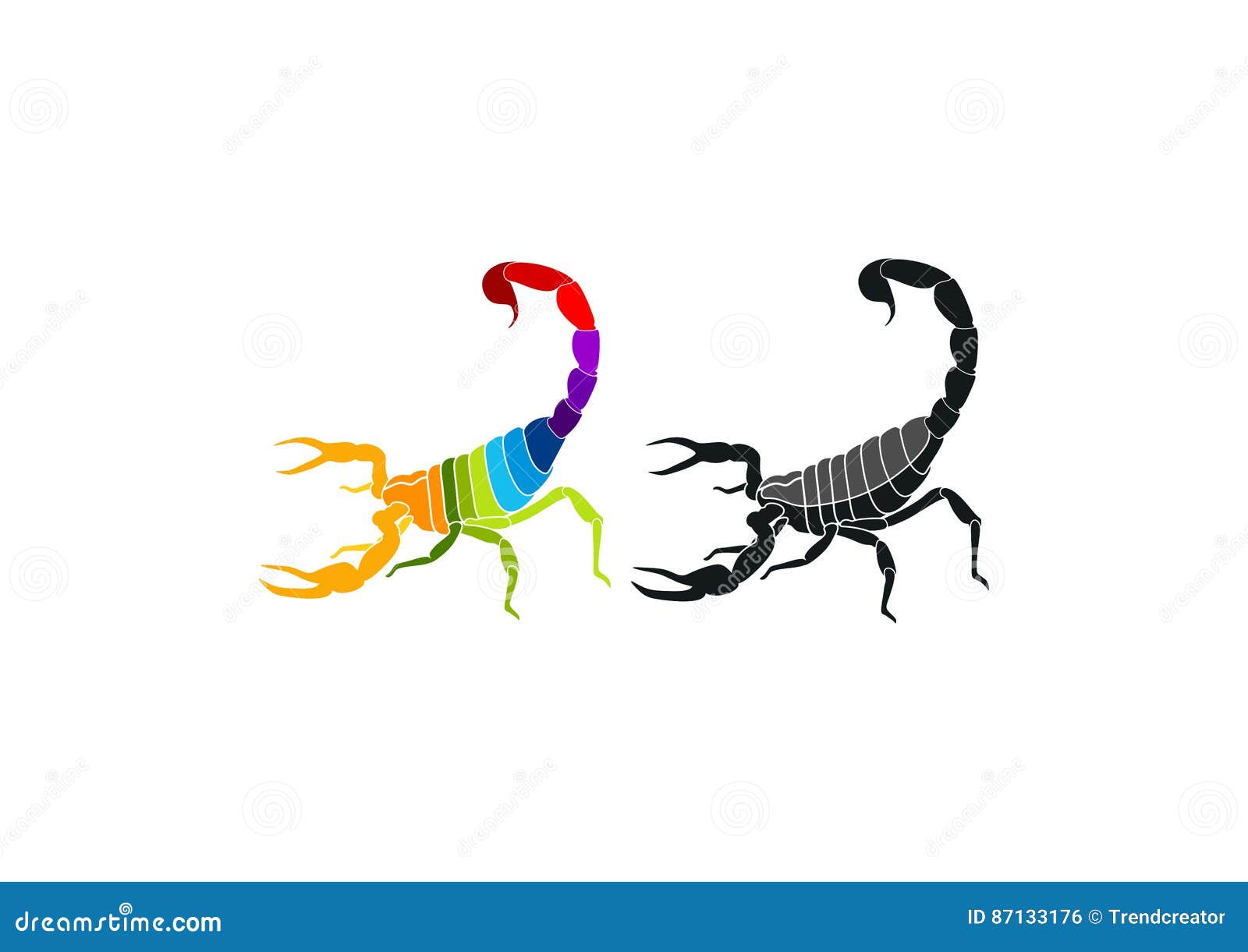 Scorpion Logo Line, Abstract, Zodiac Sign Scorpio, Tribal Tattoo Design ...