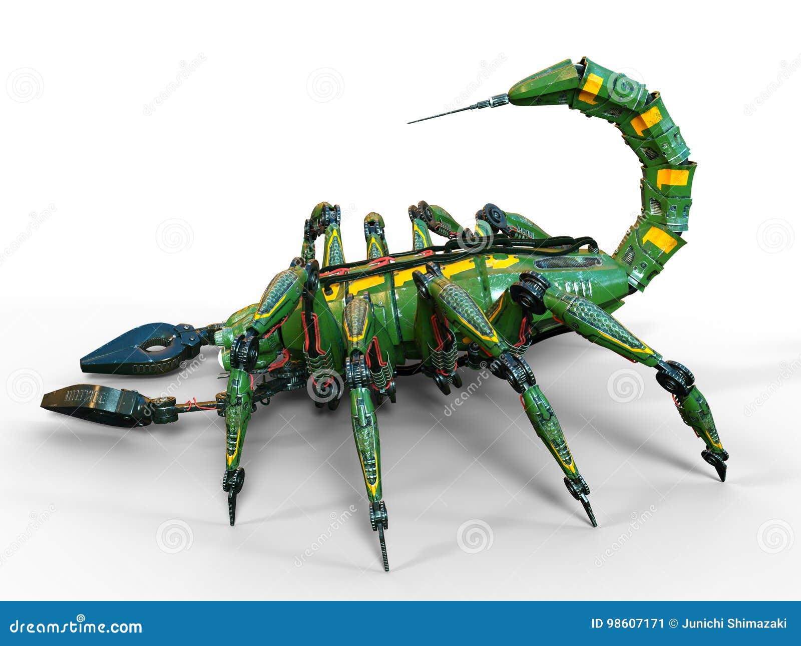 Scorpion Robot Stock Photography | CartoonDealer.com #98607260
