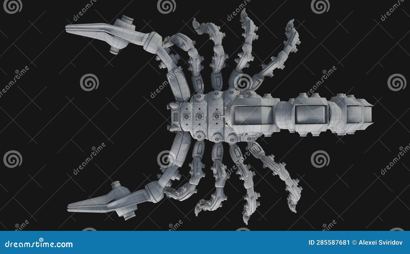 Scorpion stock illustration. Illustration of sketch - 285587681