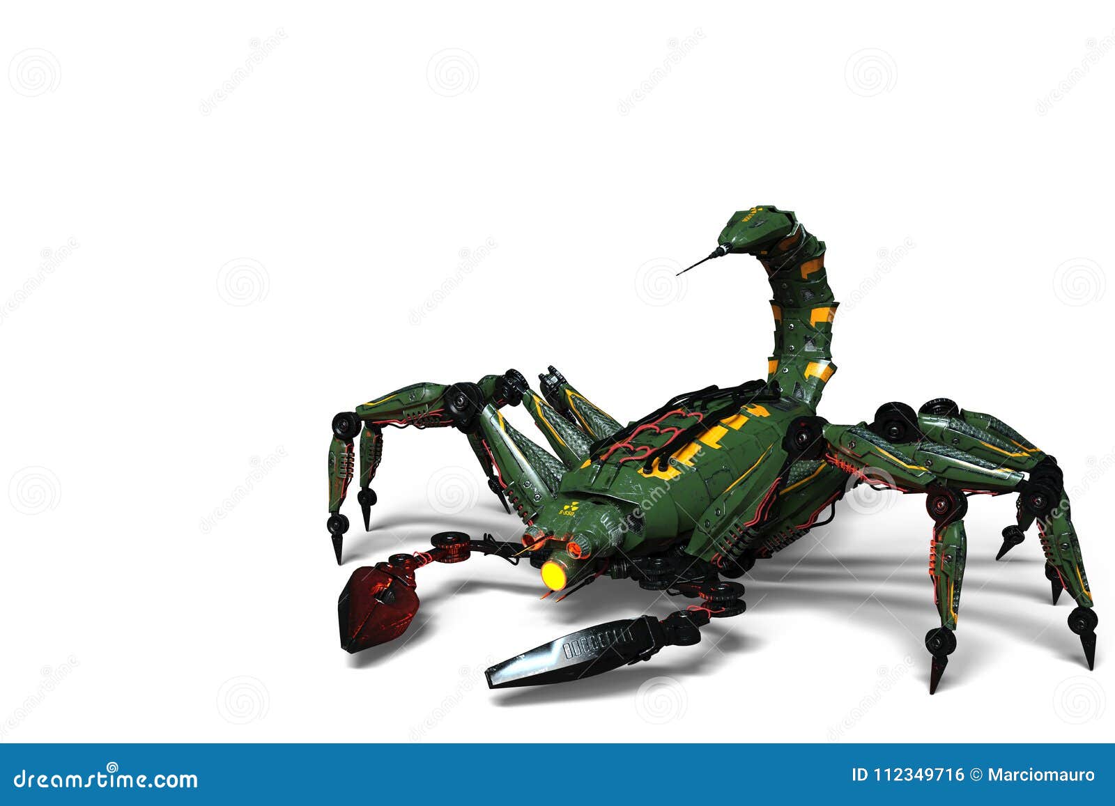 Robot Scorpion Cartoon Character | CartoonDealer.com #59623715