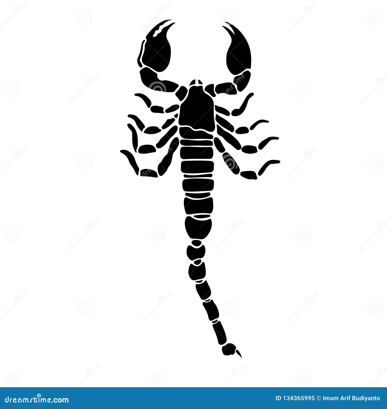 Scorpion Vector Illustrations for Various Designs, Stock Vector ...