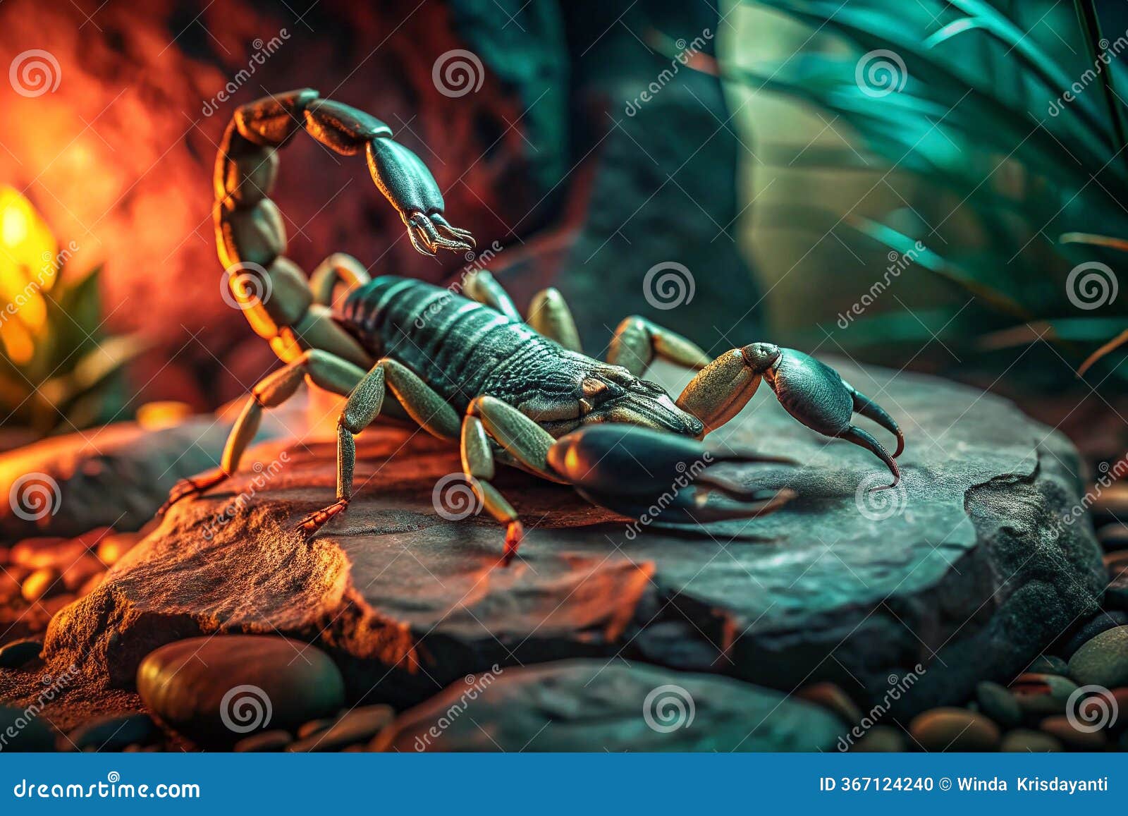 Fire In The Jungle Burning Brightly As Helicopters Fly Past Royalty ...