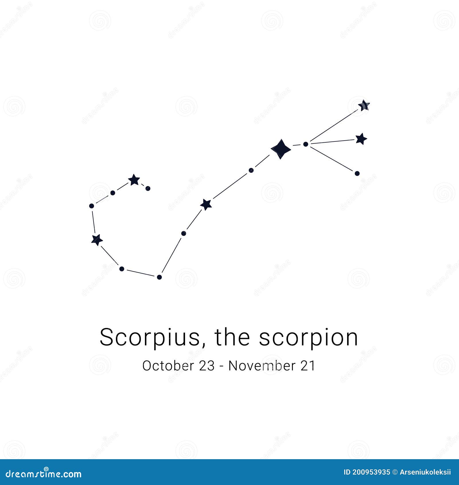 Scorpius, The Scorpion. Cartoon Vector | CartoonDealer.com #183232061