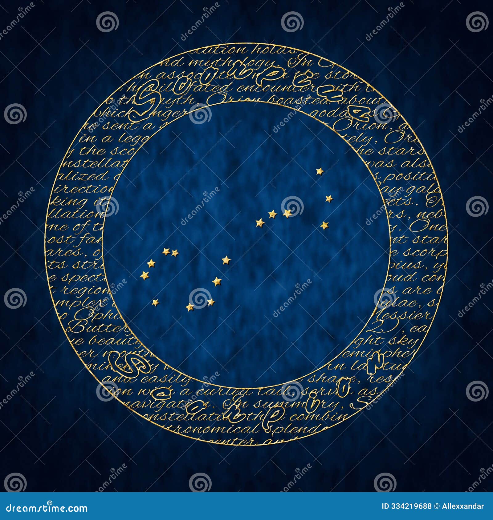 Scorpius Star Constellation, Scorpion Constellation Stock Photo - Image ...
