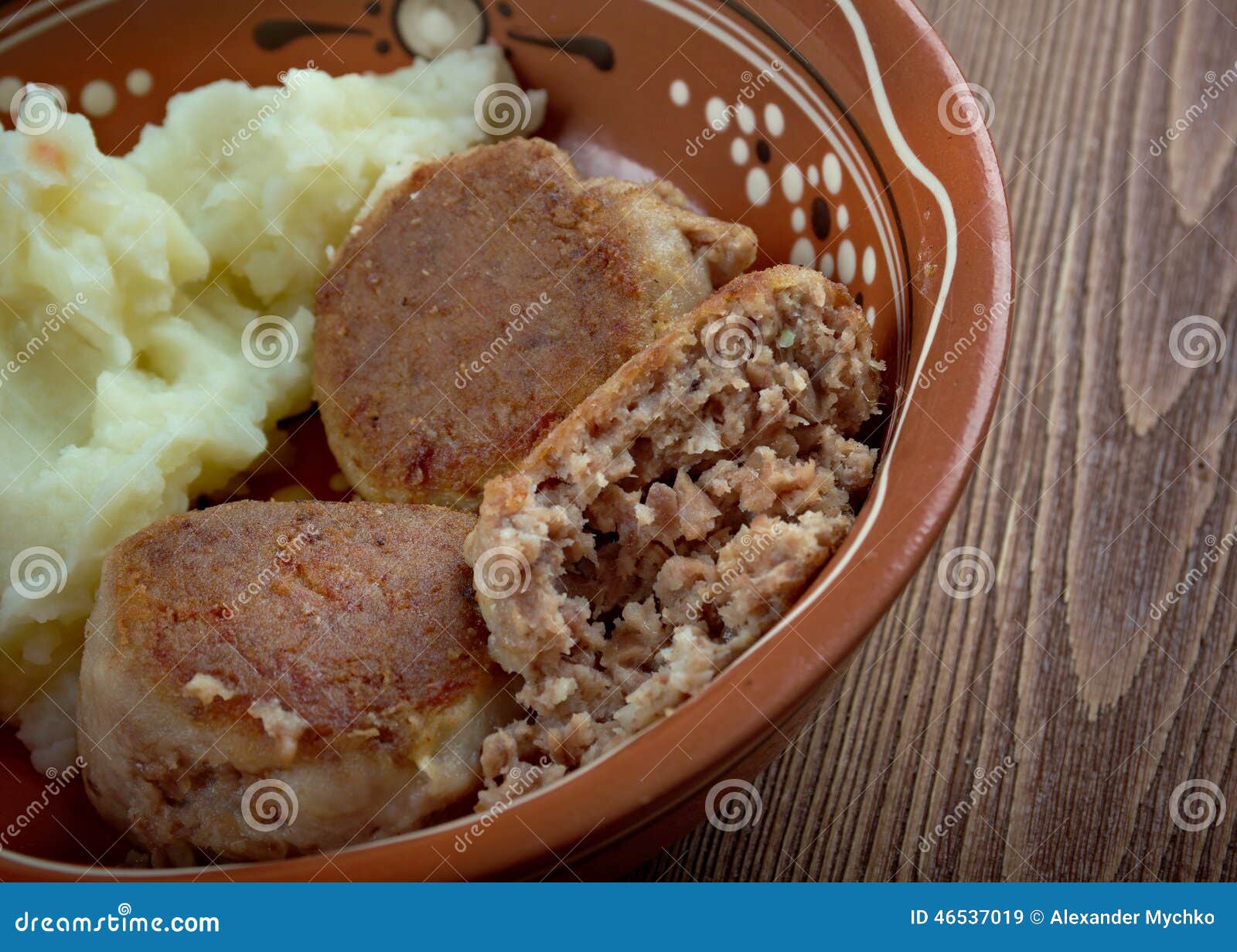 Scotch Collops stock image. Image of collops, potato - 46537019