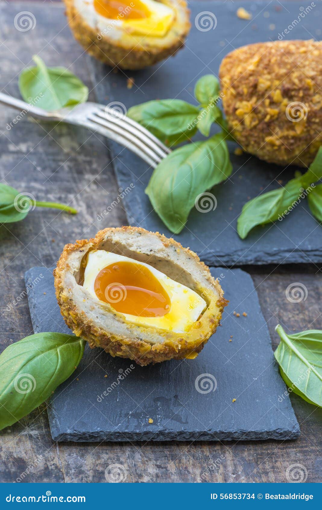 Scotch egg stock photo. Image of pork, cooked, cuisine - 56853734