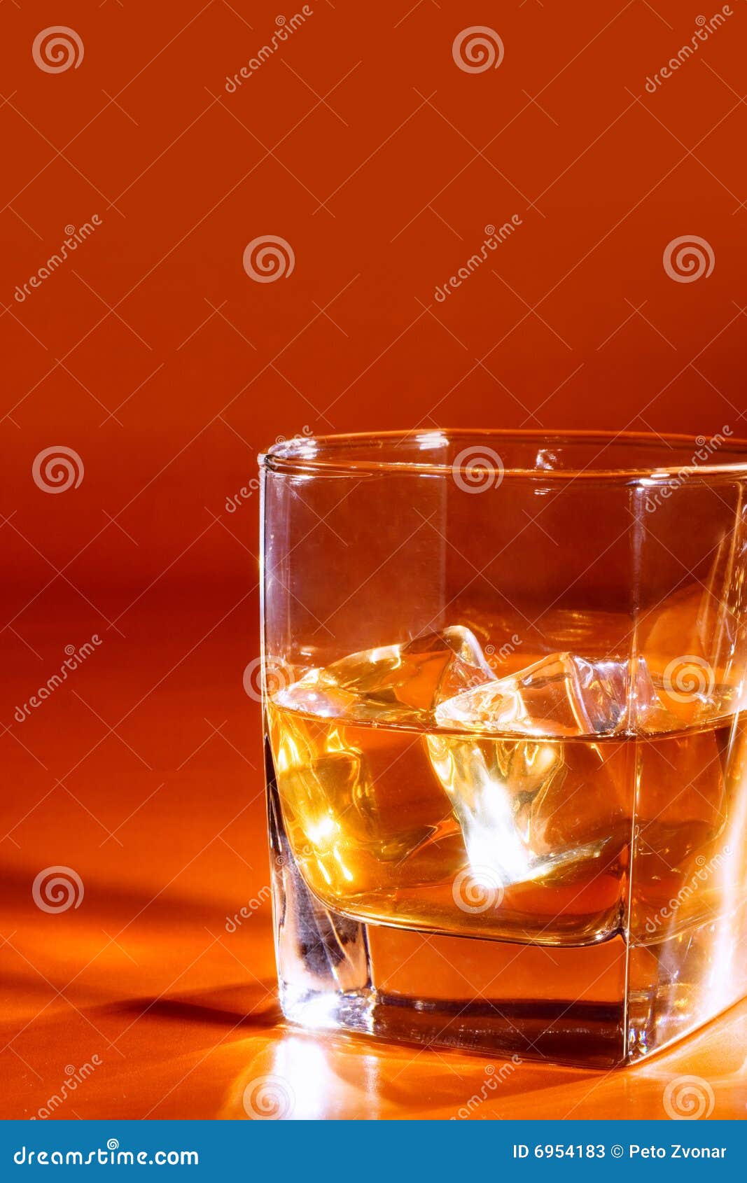 Scotch on the rocks stock image. Image of bourbon, irish - 6954183