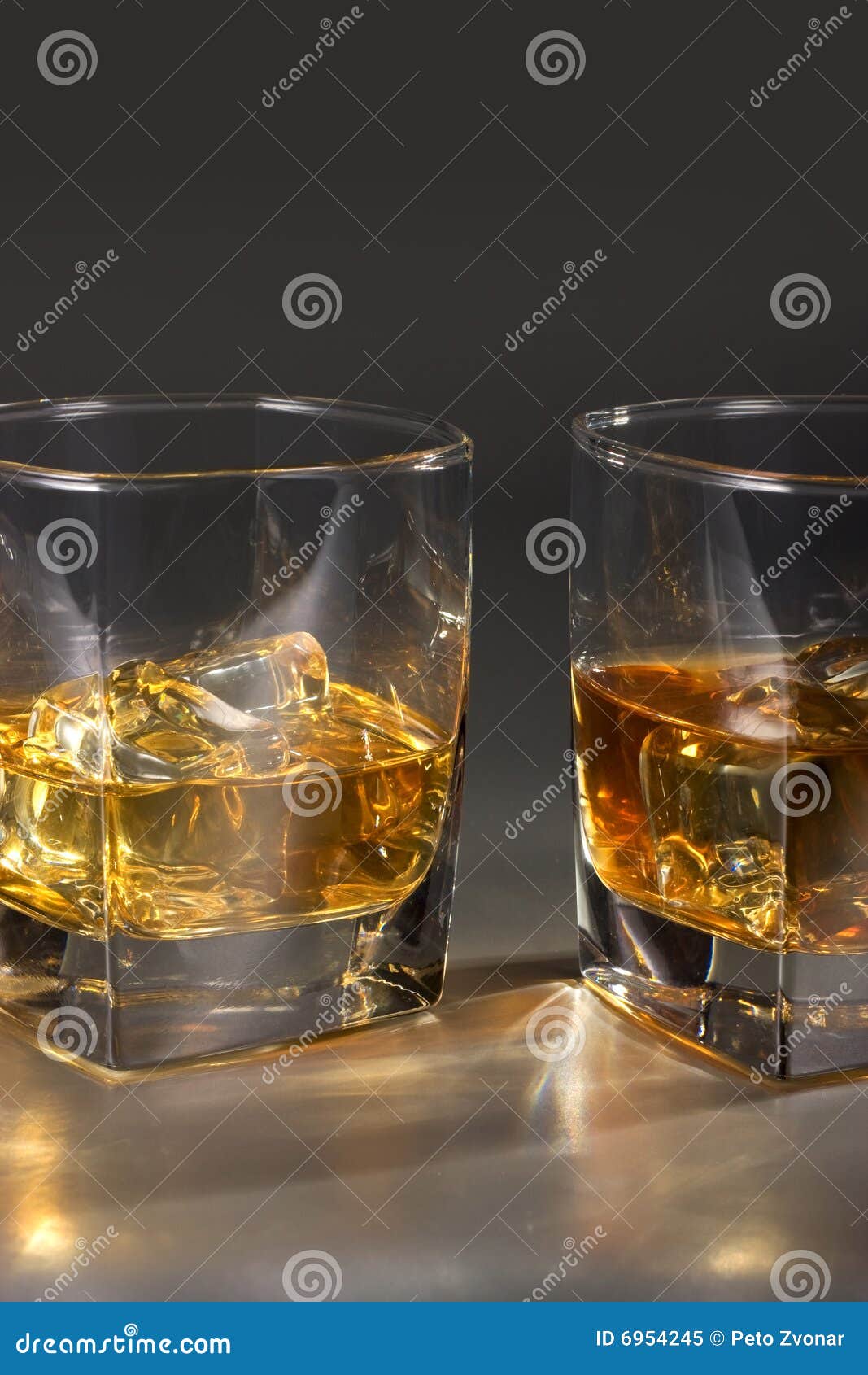 Scotch on the rocks stock image. Image of gold, irish - 6954245