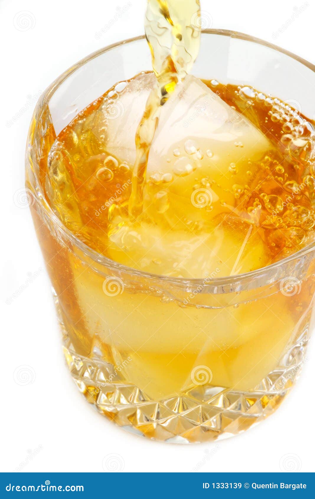 Scotch on the Rocks Being Poured Stock Image - Image of whiskey, whisky ...