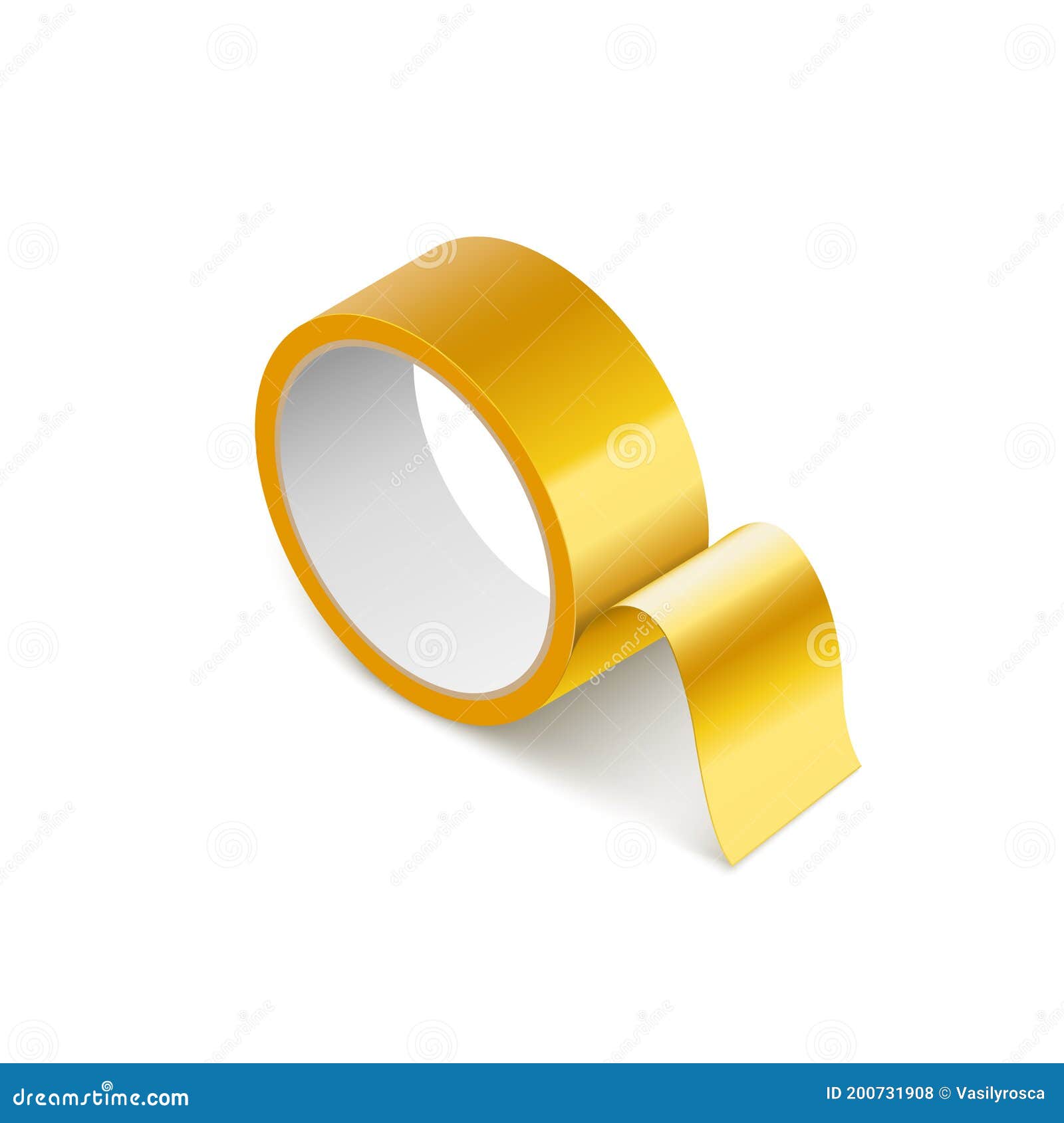 Red Sellotape Scotch Icon, Cartoon Style | CartoonDealer.com #188620979