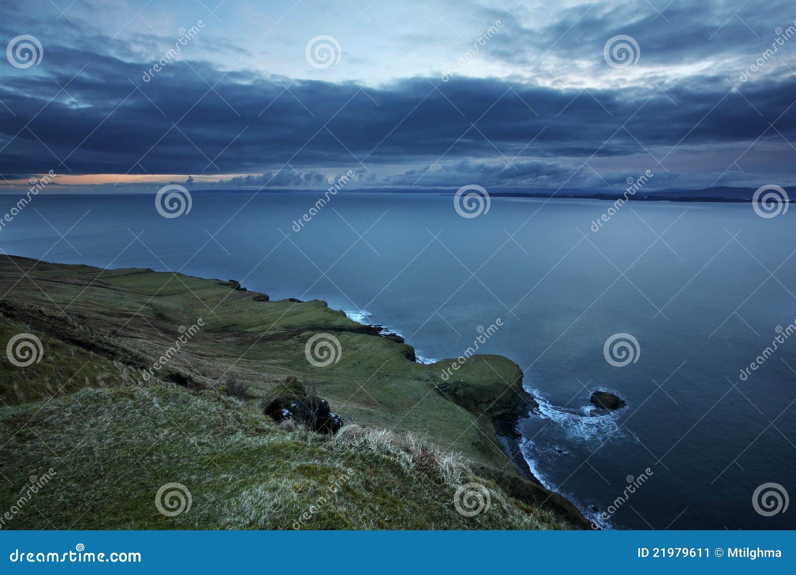 Scotland Coastline stock image. Image of early, adventure - 21979611