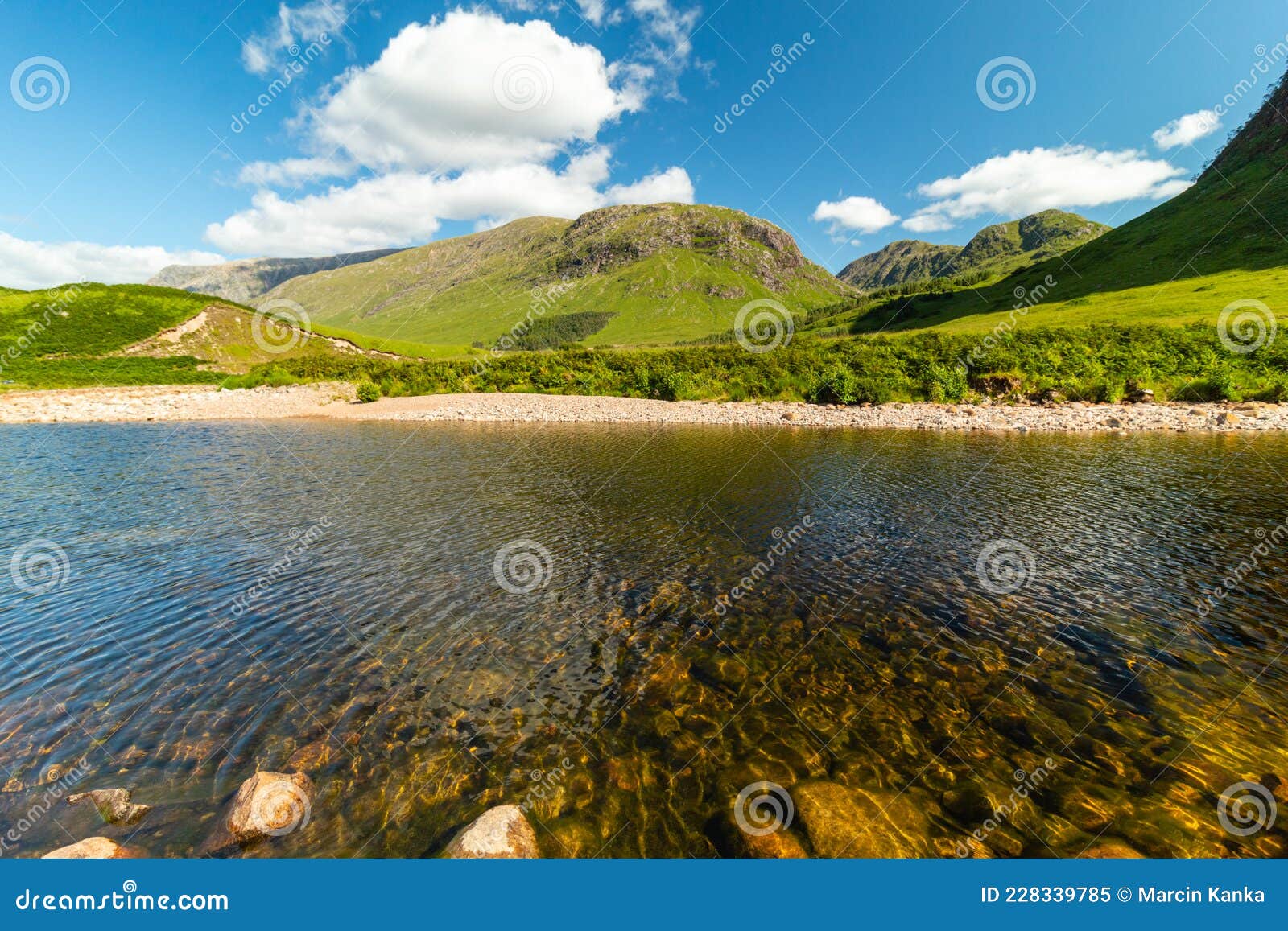 Scotland Glen Etive, James Bond Skyfall Road Stock Image - Image of ...