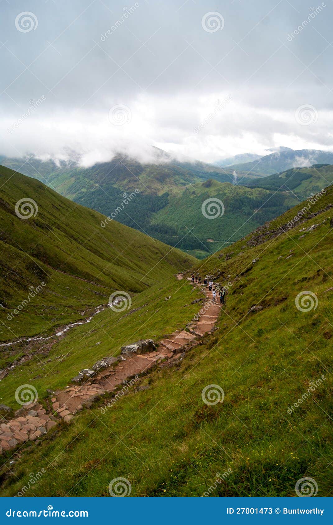 Scotland mountain path stock image. Image of walking - 27001473
