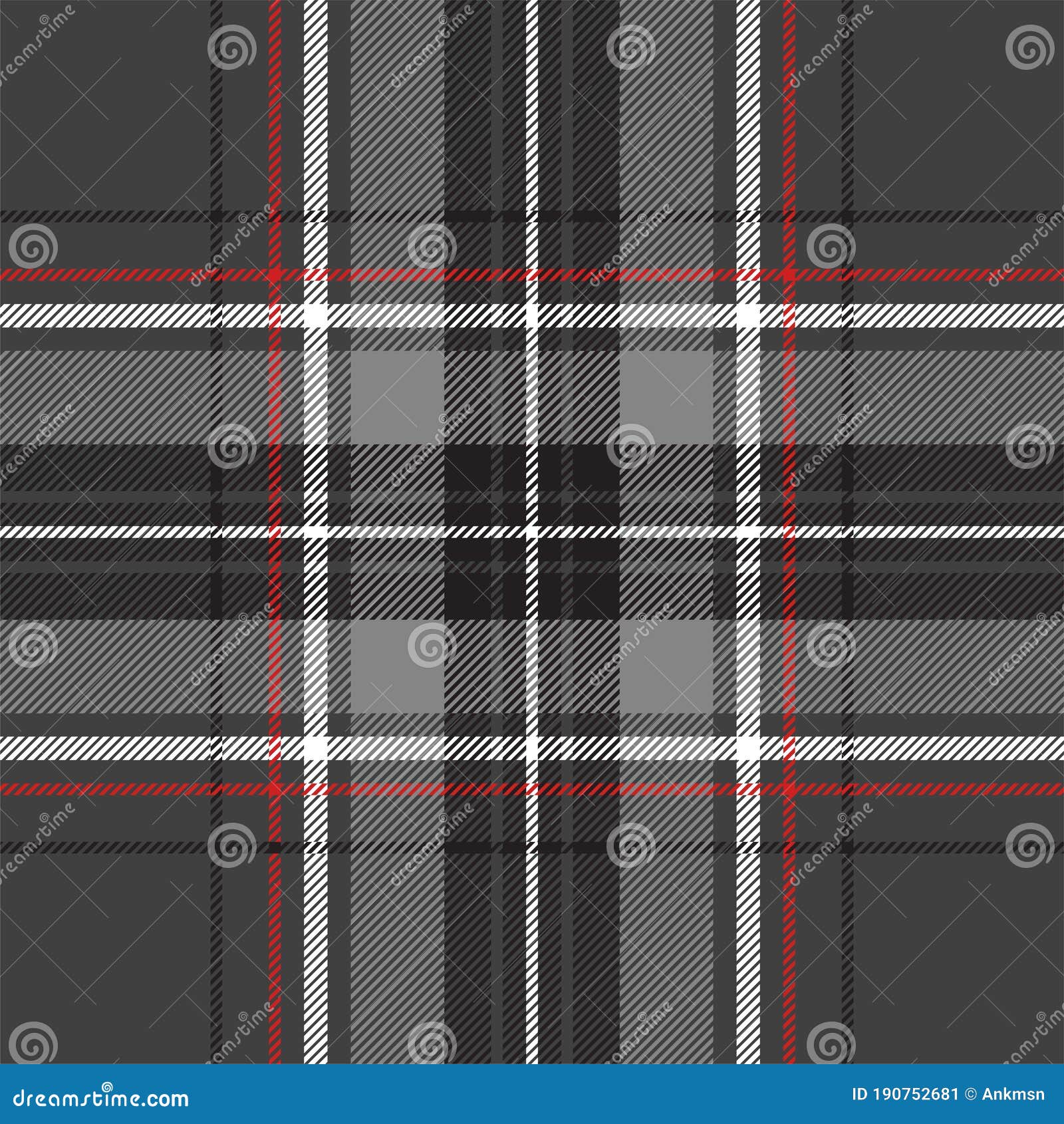 Scotland Silver Tartan Diagonal Texture Seamless Pattern .Vector ...