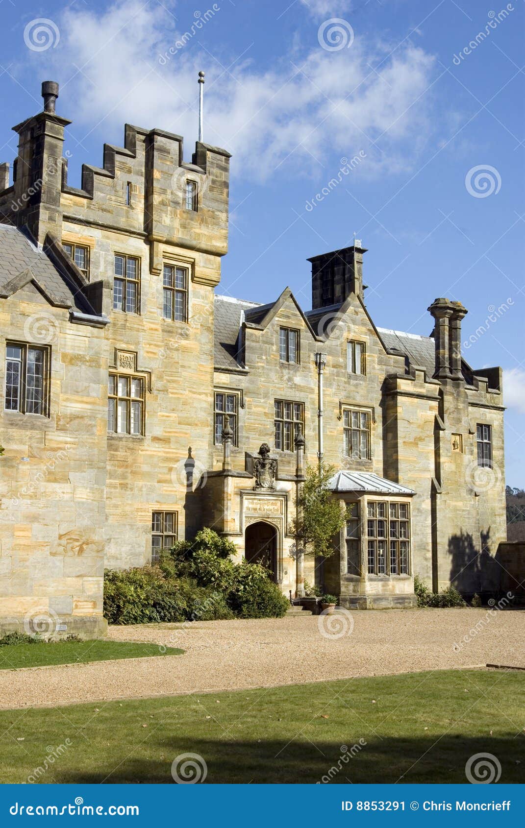 Scotney Castle Manor House stock image. Image of mansions - 8853291
