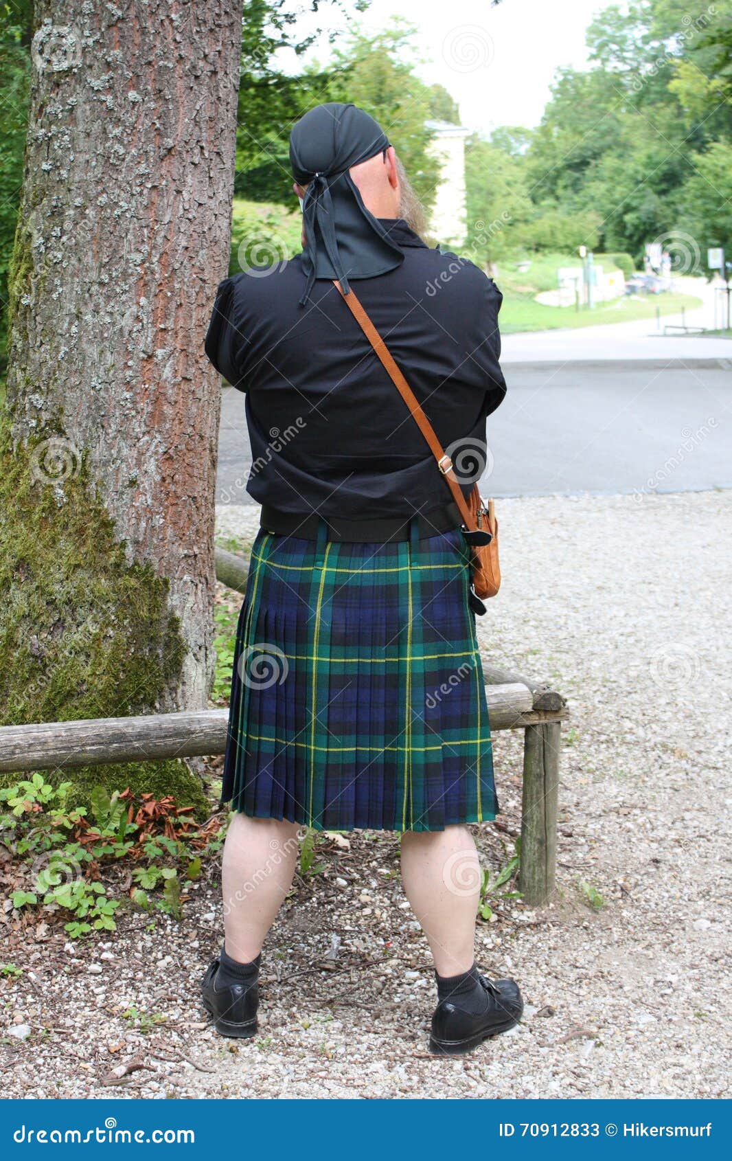 Scots man with beard stock image. Image of beard, male - 70912833