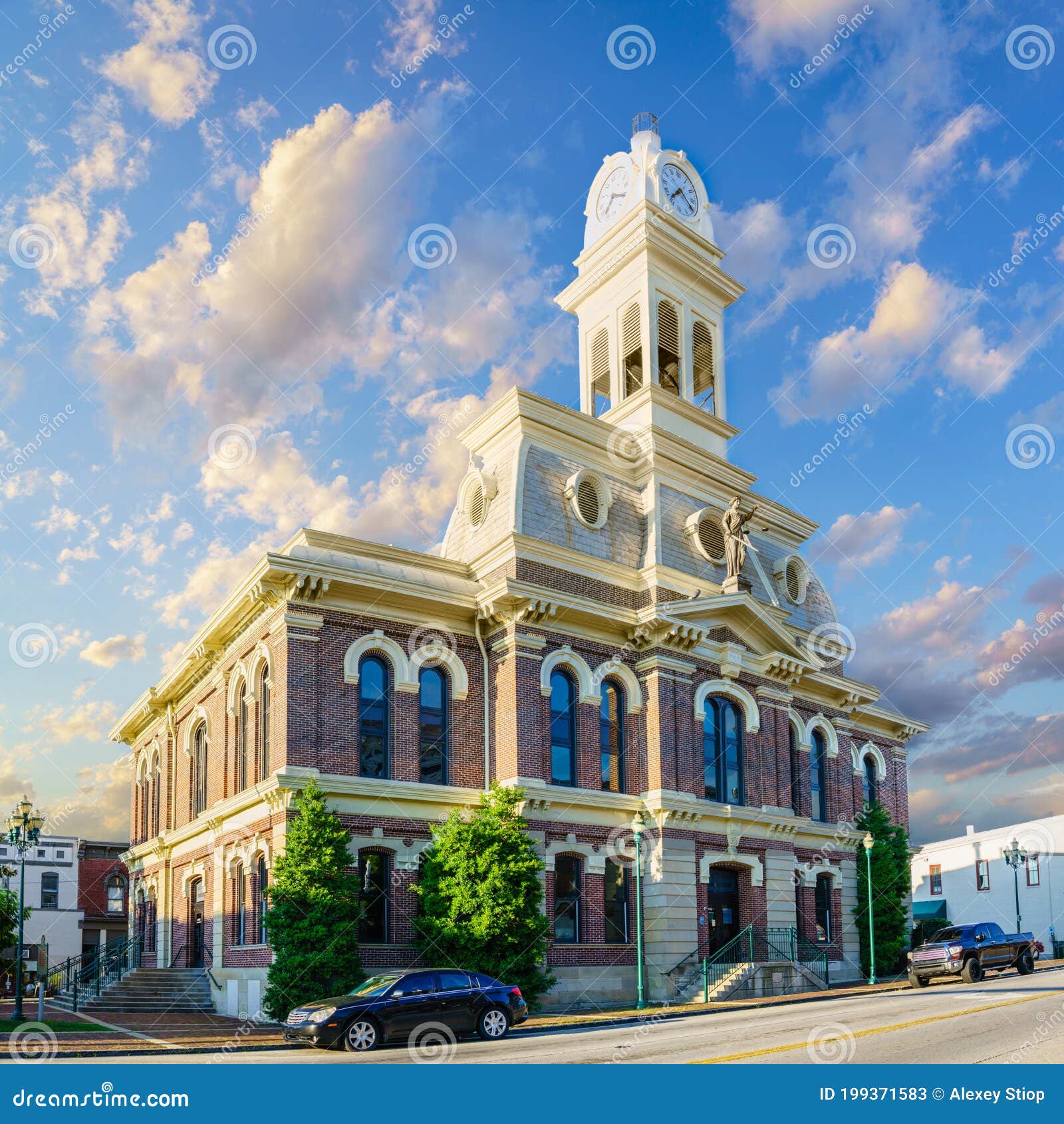 Scott County Courthouse stock image. Image of kentucky - 199371583