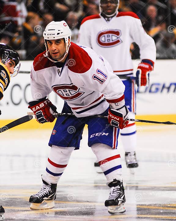 Scott Gomez Montreal Canadiens Editorial Photography - Image of skate ...