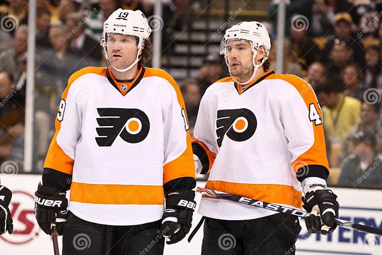 Scott Hartnell and Andrej Meszaros Editorial Photography - Image of ...