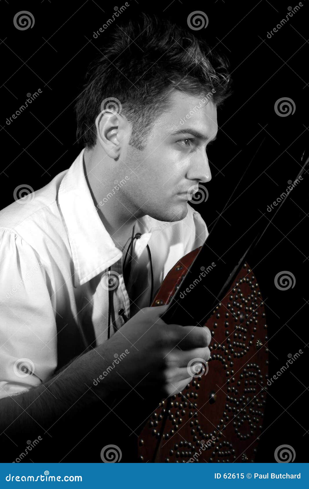 Scottish Clansman - Ready stock image. Image of fear, highlander - 62615