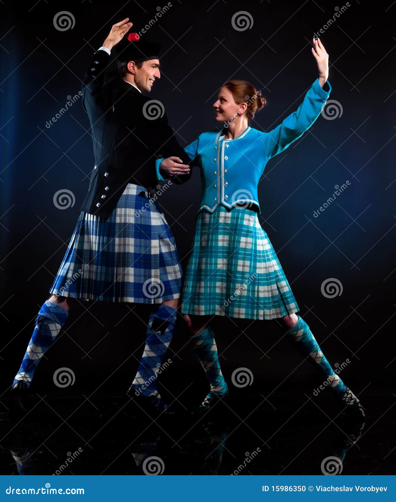 Scottish dance stock photo. Image of scottish, skirt - 15986350
