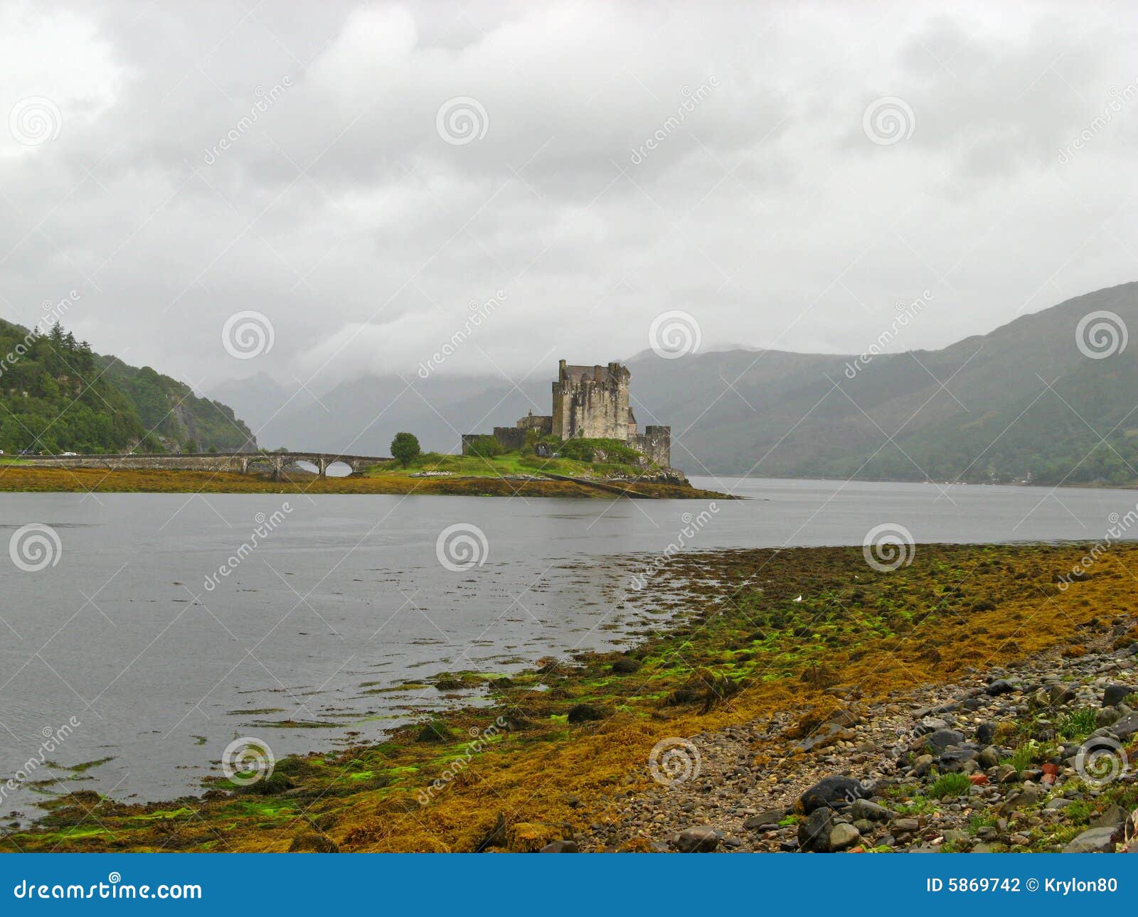 Scottish Highland Castle 01 Stock Photo - Image of european, kingdom ...