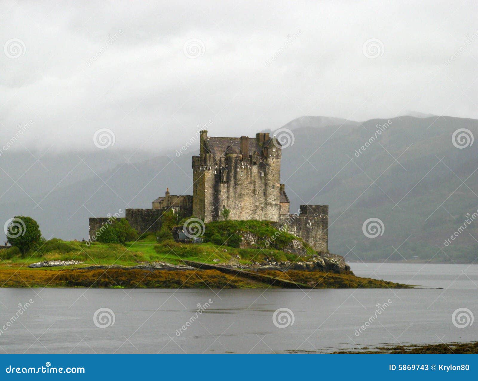 Scottish Highland Castle 02 Stock Image - Image of travel, kingdom: 5869743