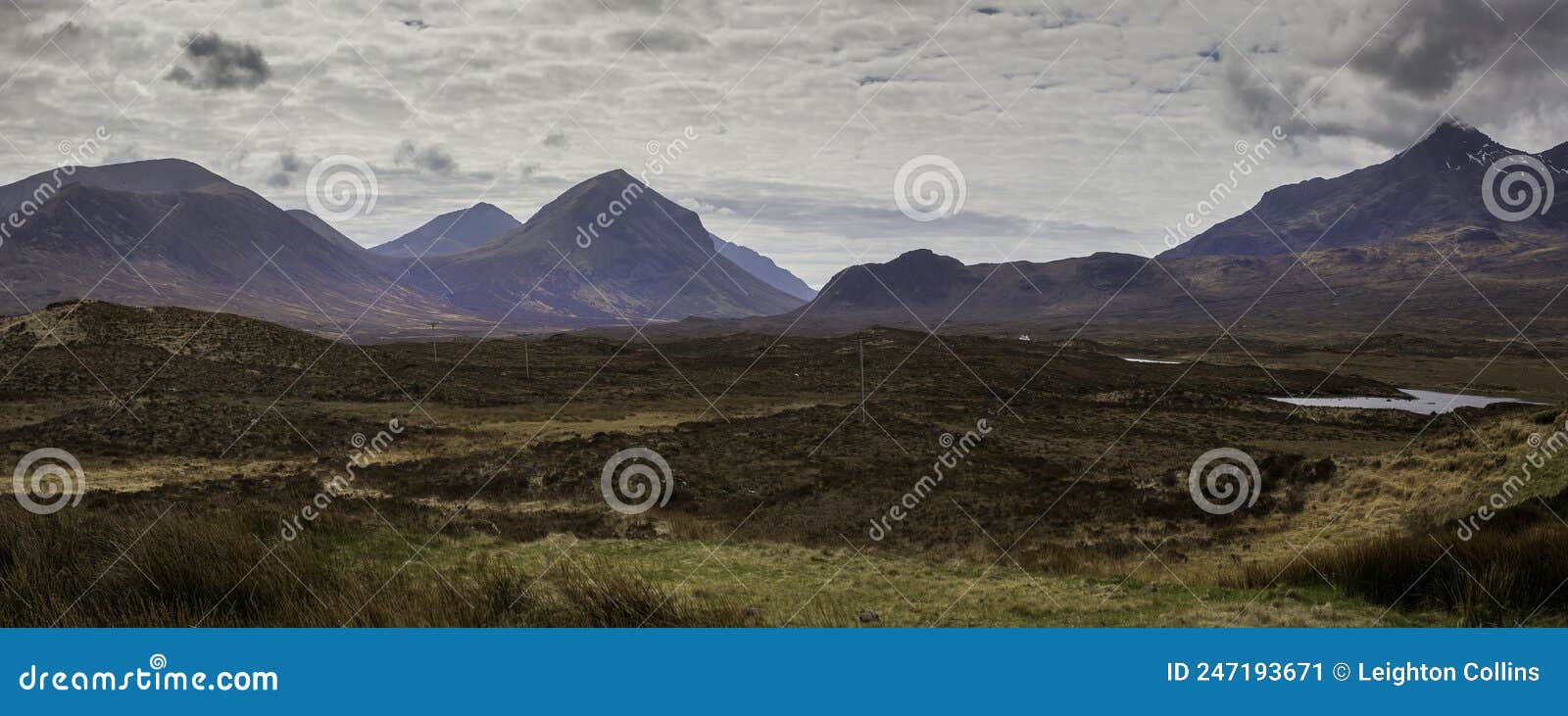 Scottish Highland Munros stock image. Image of munros - 247193671