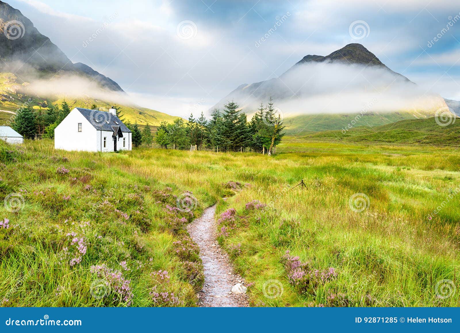 The Scottish Highlands stock image. Image of countryside - 92871285