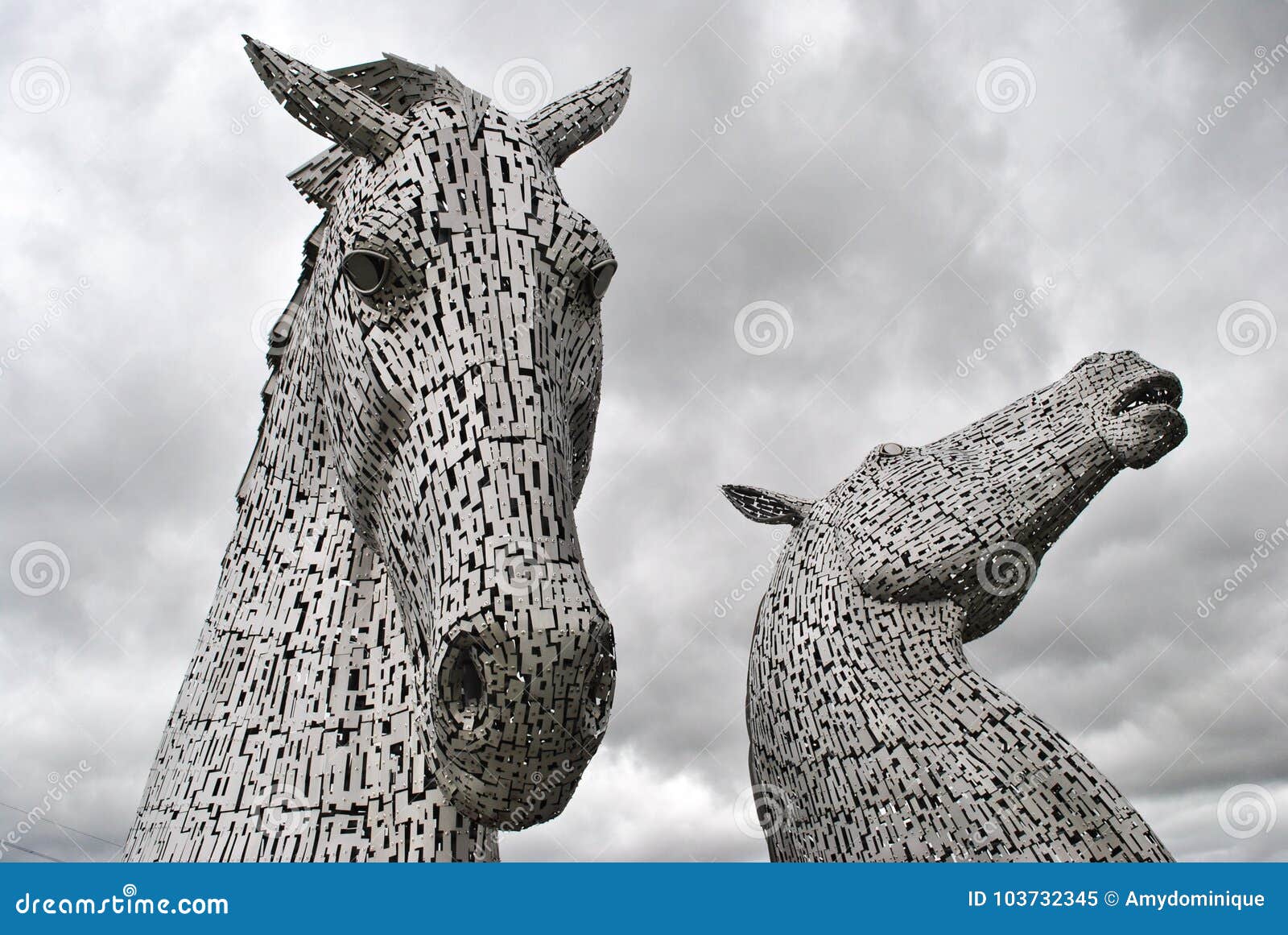 Scottish Kelpies editorial image. Image of nose, horses - 103732345