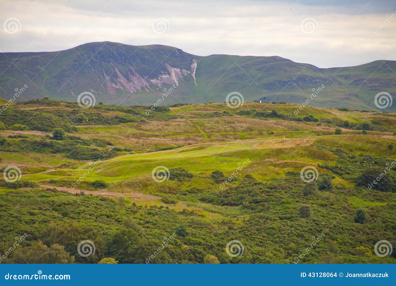 Scottish Landscape- Pentlands Stock Photo - Image of highlands, calton ...